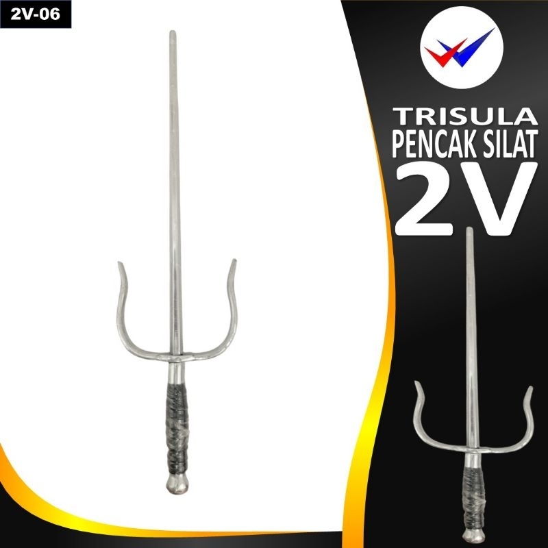 Blunt Aluminum Silat Training Trident Stick Safe to Use | Shopee Malaysia