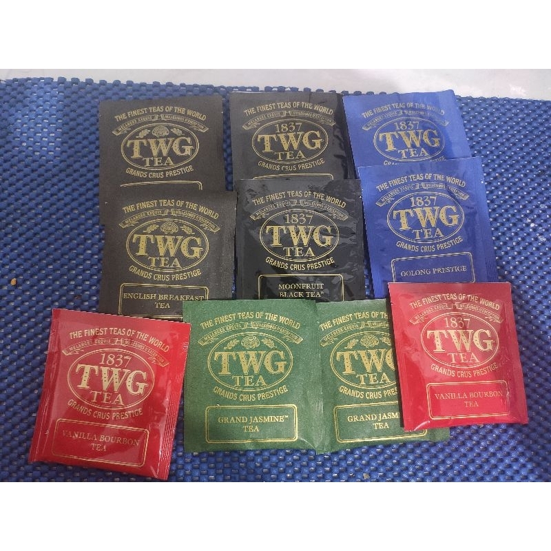 TWG TEA 1837 ORIGINAL TEA Bag Grand Crus Prestige Single Sachet ...