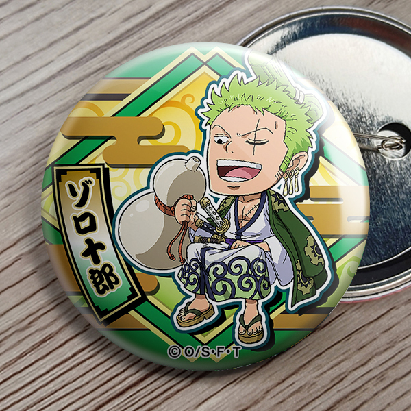 Roronoa Zoro Pin One Piece Wano Chibi | Shopee Malaysia