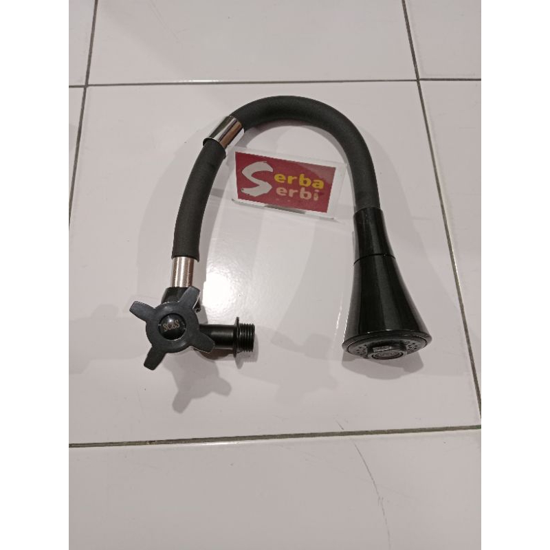 (GOOSE WALL FAUCET) 1/2" threaded large head flexible tap | Shopee Malaysia
