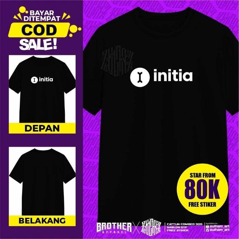 Initia Airdrop T-shirt | Shopee Malaysia