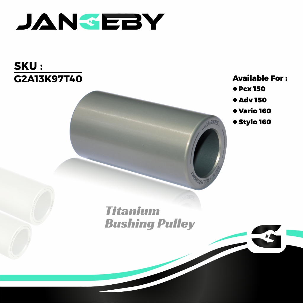 Titanium Bushing Pulley Jangeby Pcx 150 Vario 160 Stylo 160 Adv 150 ...