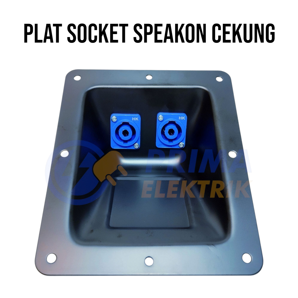 CONCAVE Speakon Socket Plate + HK Speakon Socket (Package) | Shopee ...