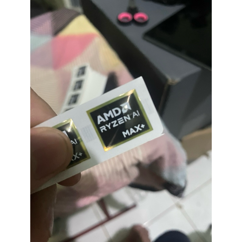 Original AMD Ryzen AI Max+ gen9 logo Sticker | Shopee Malaysia