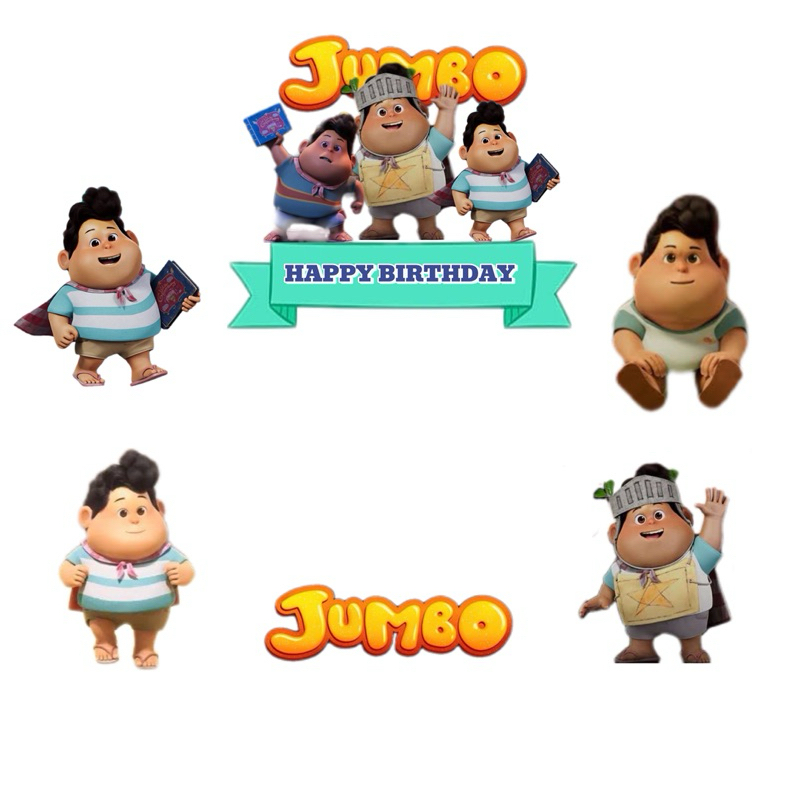 Jumbo birthday cake topper/full stick topper/birthday cake topper ...