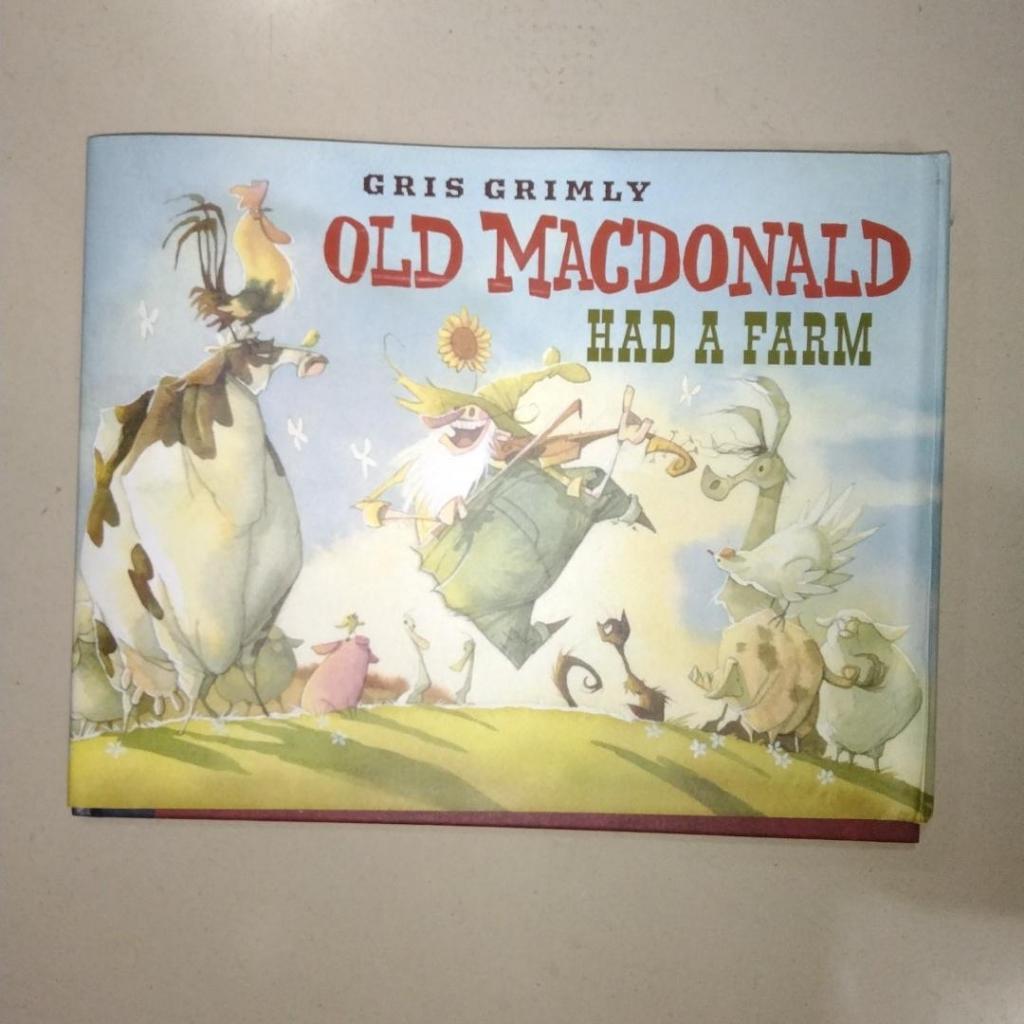 Old Macdonald children's story book by Gris Grimly book HARD COVER ...