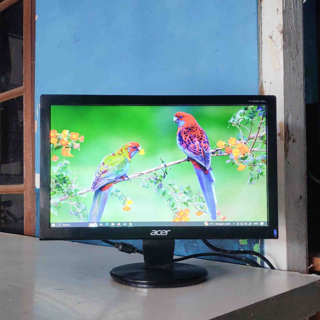 Acer P166HQL Led 16 Inch HD Wide Monitor Normal Condition | Shopee Malaysia