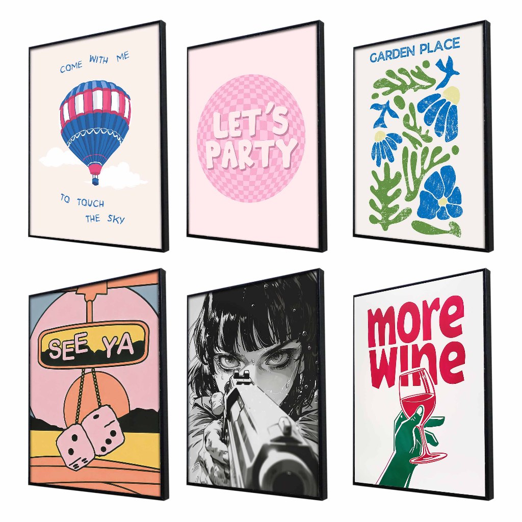 [Catalog 27 ] Aesthetic Wall Poster | Frameblock Size A3 30x40 cm ...