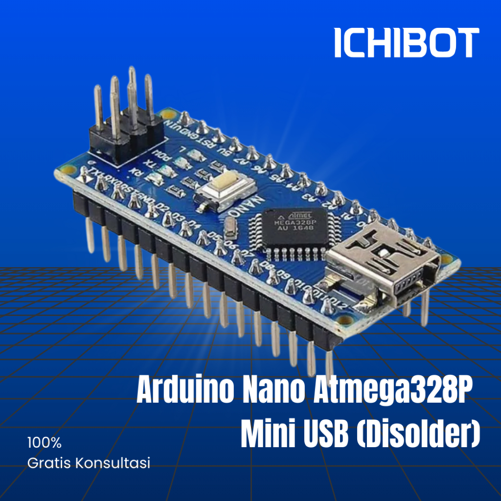 Nano V3 Atmega328P CH340G 5V CH340 Atmega 328P Mini USB - Soldered ...