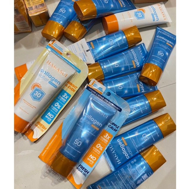 HANASUI COLLAGEN WATER SUNSCREEN SPF 50 PA++++ | HANASUI COLLAGEN WATER ...