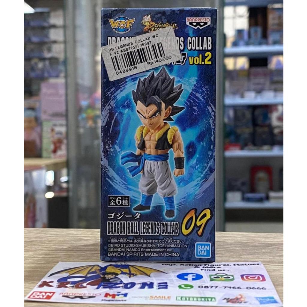 BANDAI BANPRESTO DRAGON BALL LEGENDS COLLAB - WCF GOGETA (GOKU & VEGETA ...