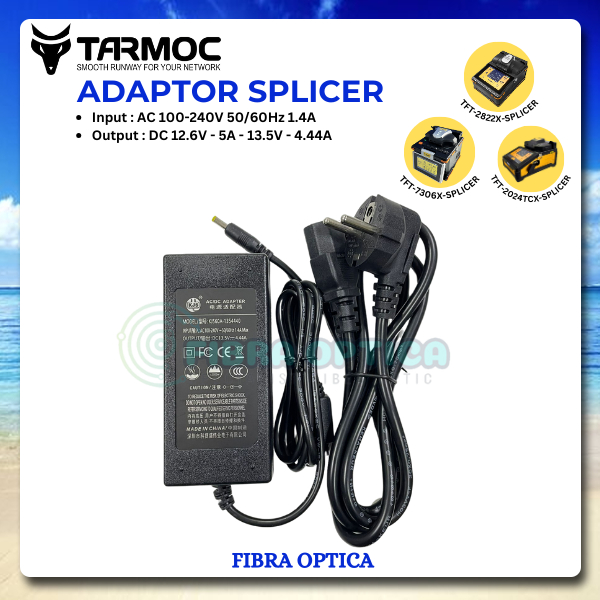 Tarmoc TFT-7306X Splicer Charger | TFT-2822X | TFT-2024TCX | 13.5V 4 ...