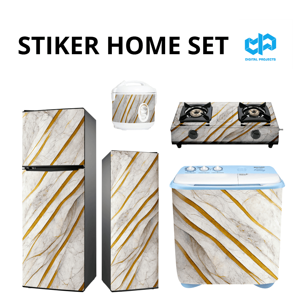 MESIN Refrigerator Stickers, Stove Stickers, Washing Machine Stickers ...