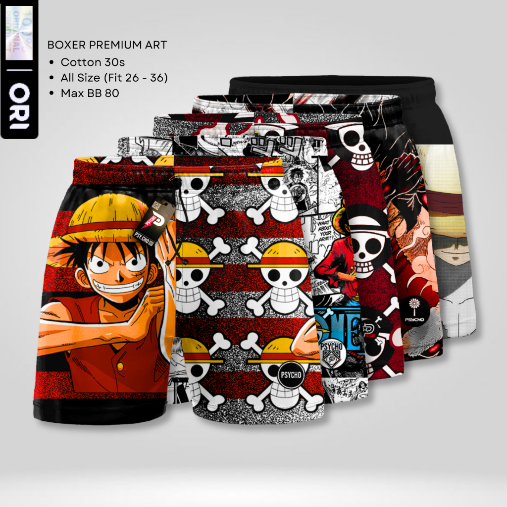 CTL-03 Men's shorts| MEN'S WOMEN'S BOXERS| Spongebob one piece anime ...