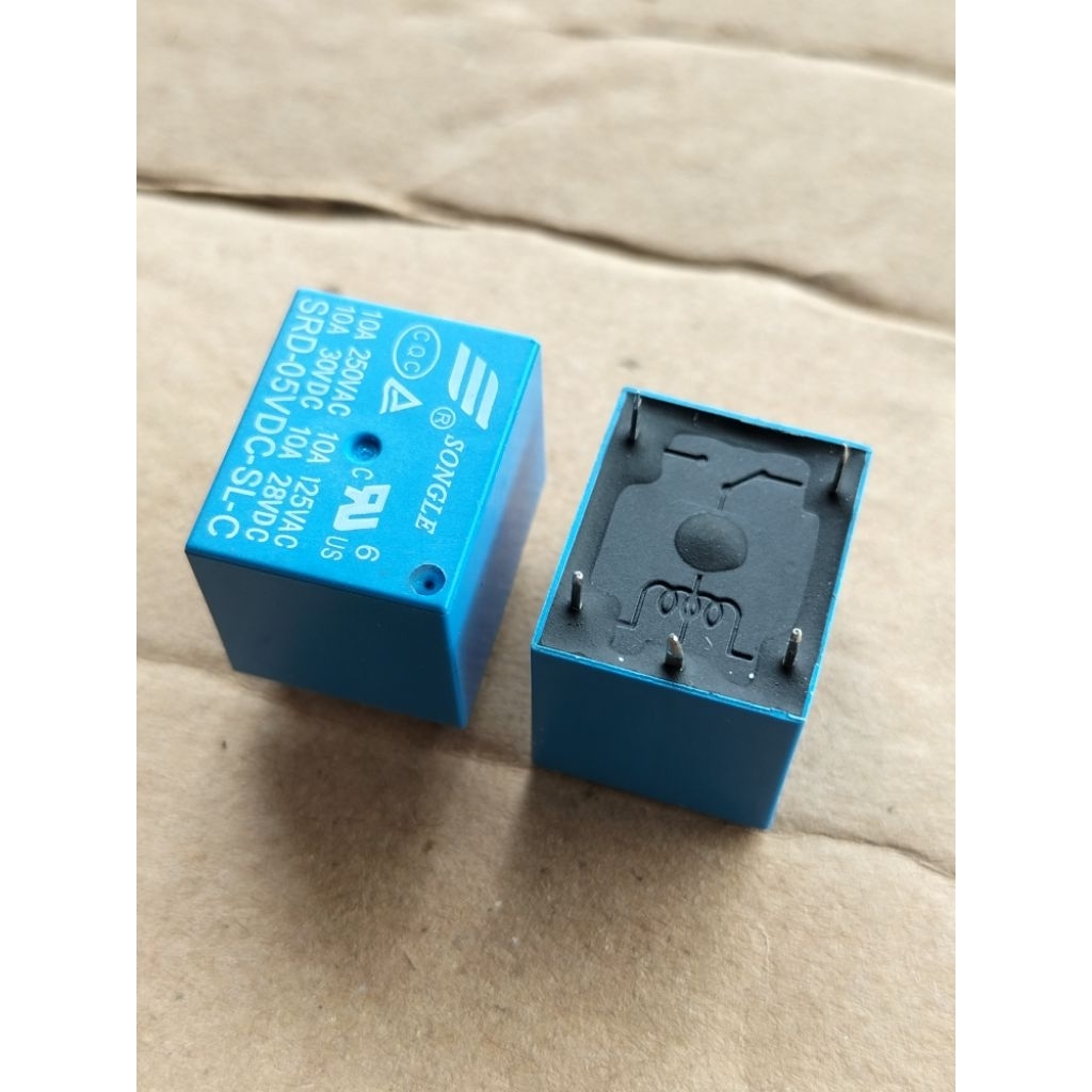GENUINE SONGLE SRD-05VDC-SL-C Relay 5 Feet 5V DC | Shopee Malaysia