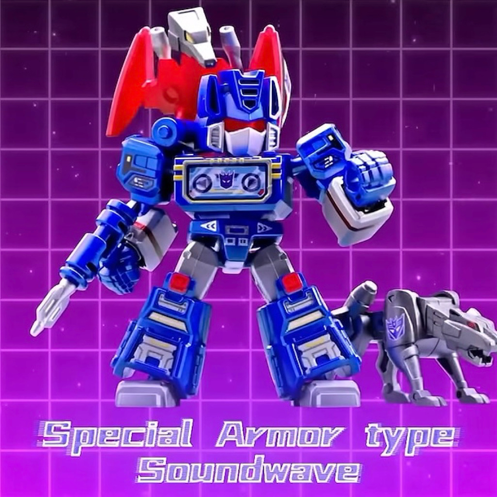 Blokees Transfrormers GDV03 - Super Secret Soundwave | Shopee Malaysia