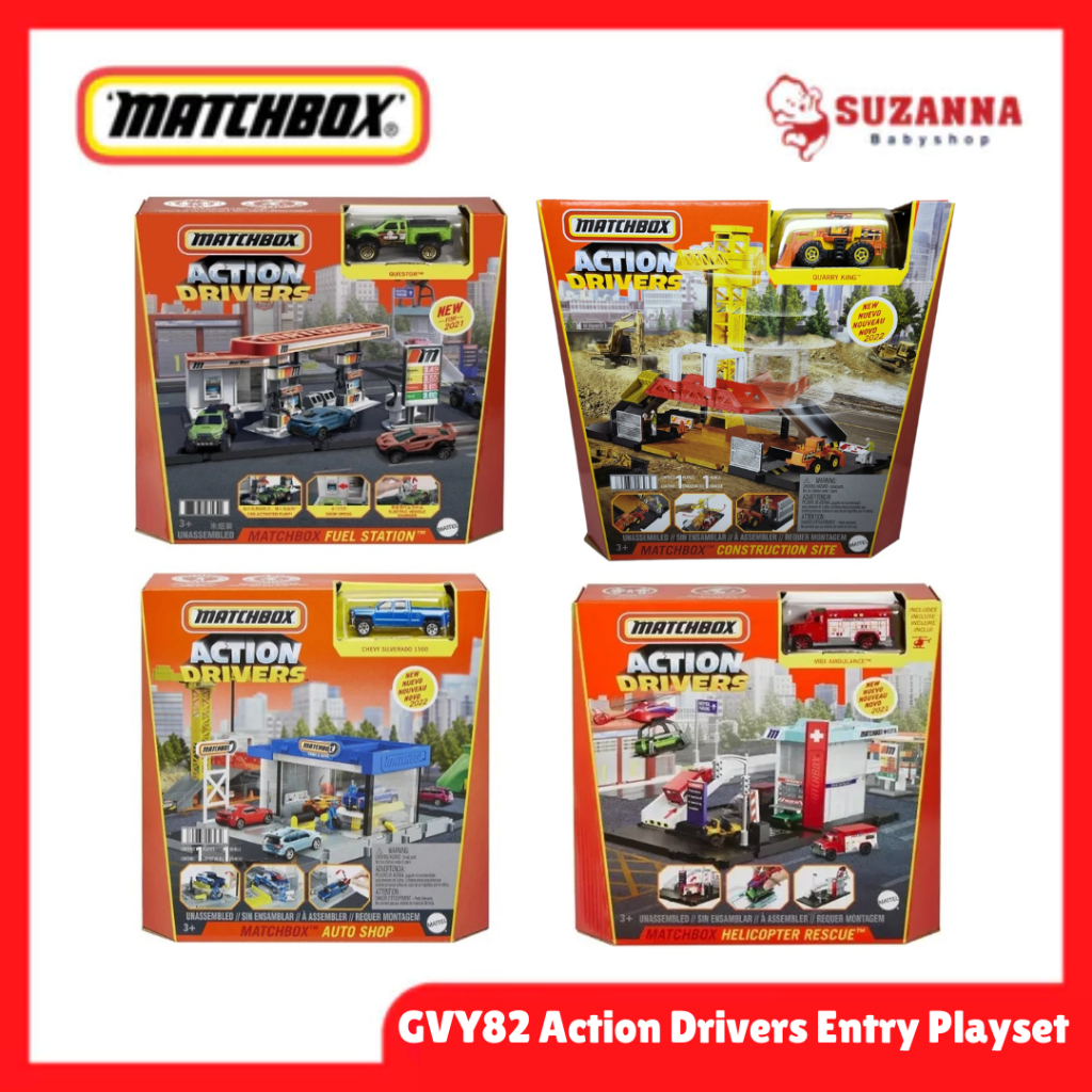 Matchbox GVY82 Action Drivers Entry Playset | Shopee Malaysia