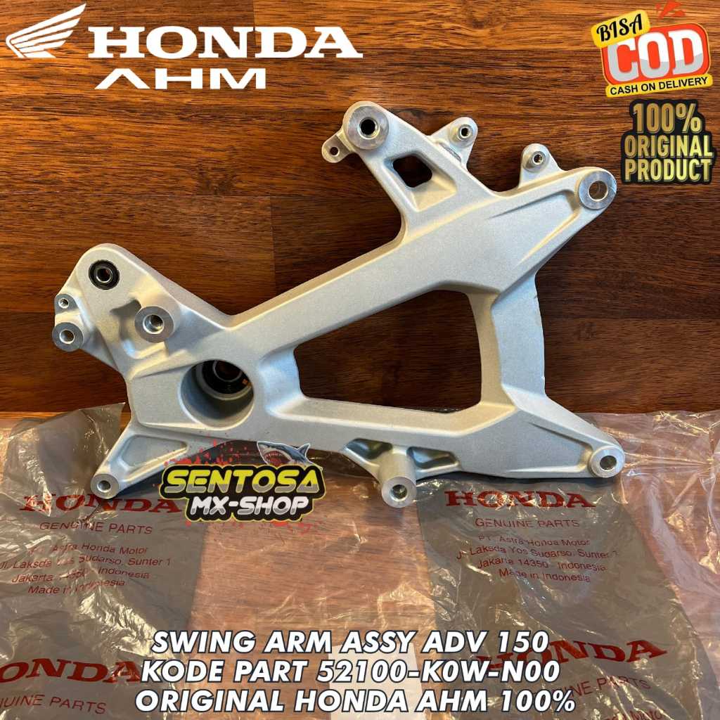 SWING ARM ASSY REAR HONDA ADV 150 CODE PART 52100-K0W-N00 ORIGINAL ...