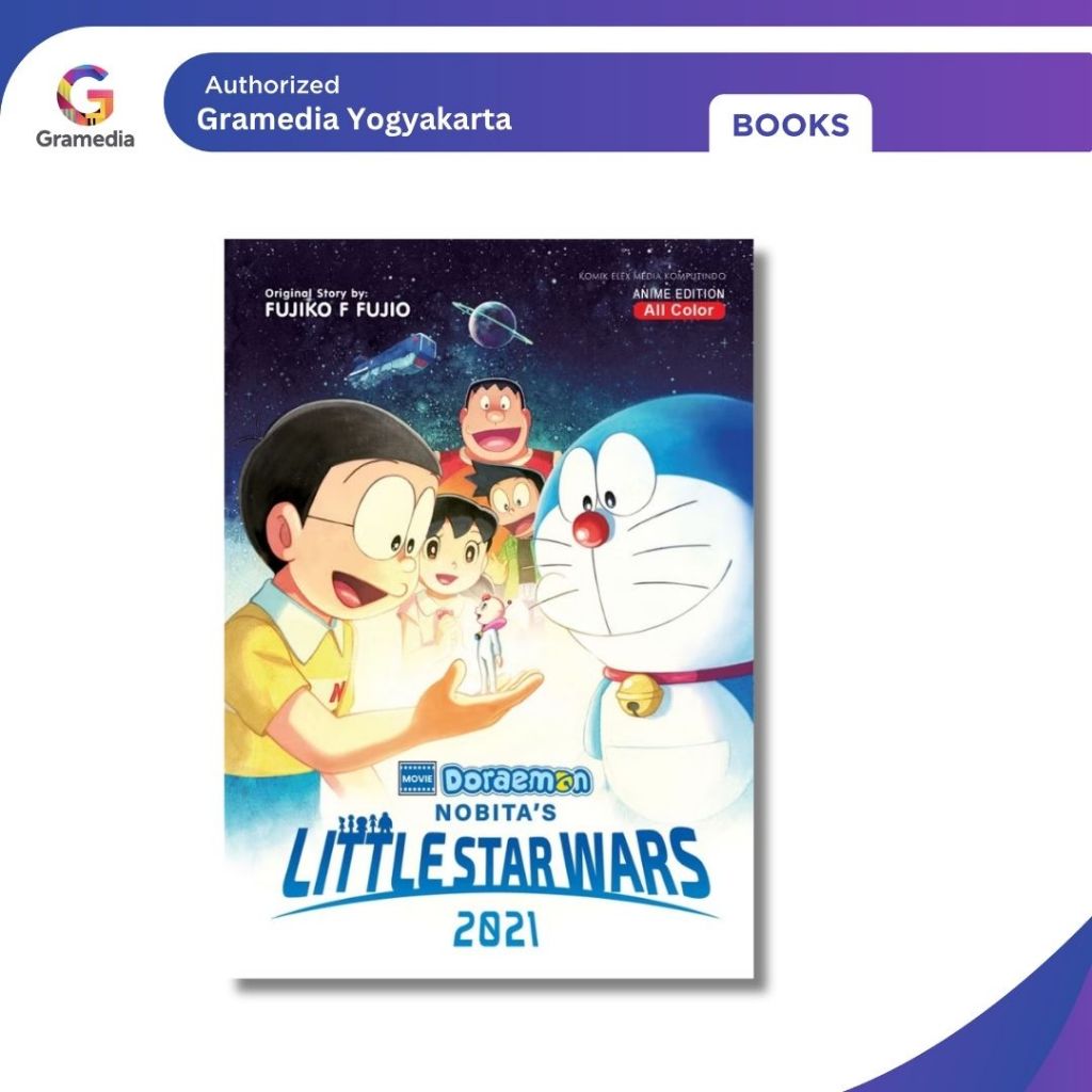 Gramedia Yogya - Movie Doraemon - Nobitas's Little Star Wars | Shopee ...