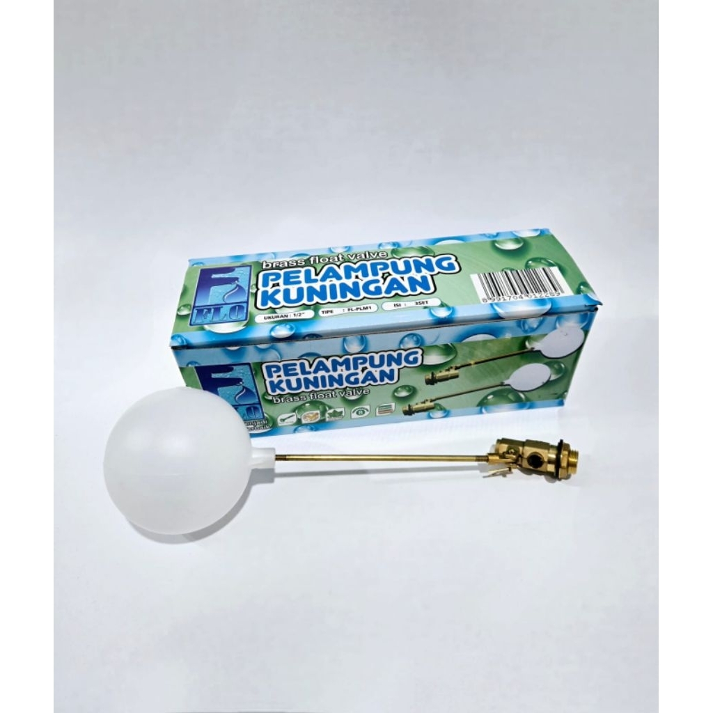 1/2" Inch FLO BRASS Ball Float / Water Toren Automatic Ball Float ...