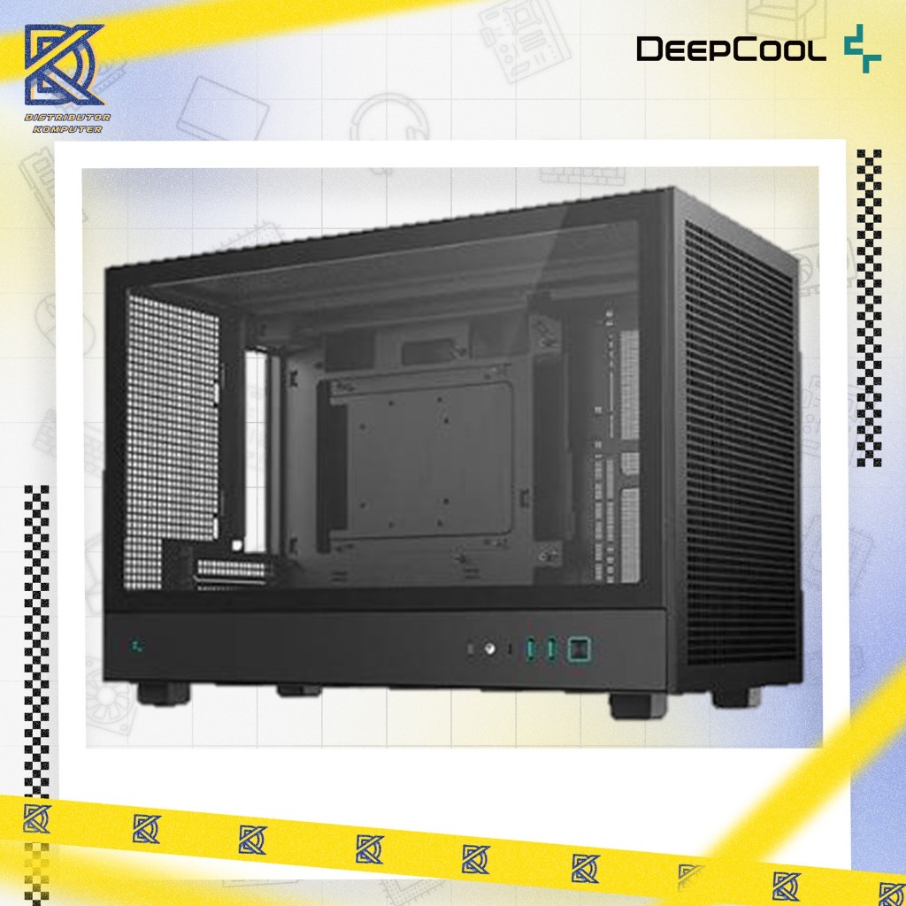 DEEPCOOL CASING CH260 / CH-260 - Micro ATX Case - BLACK | Shopee Malaysia