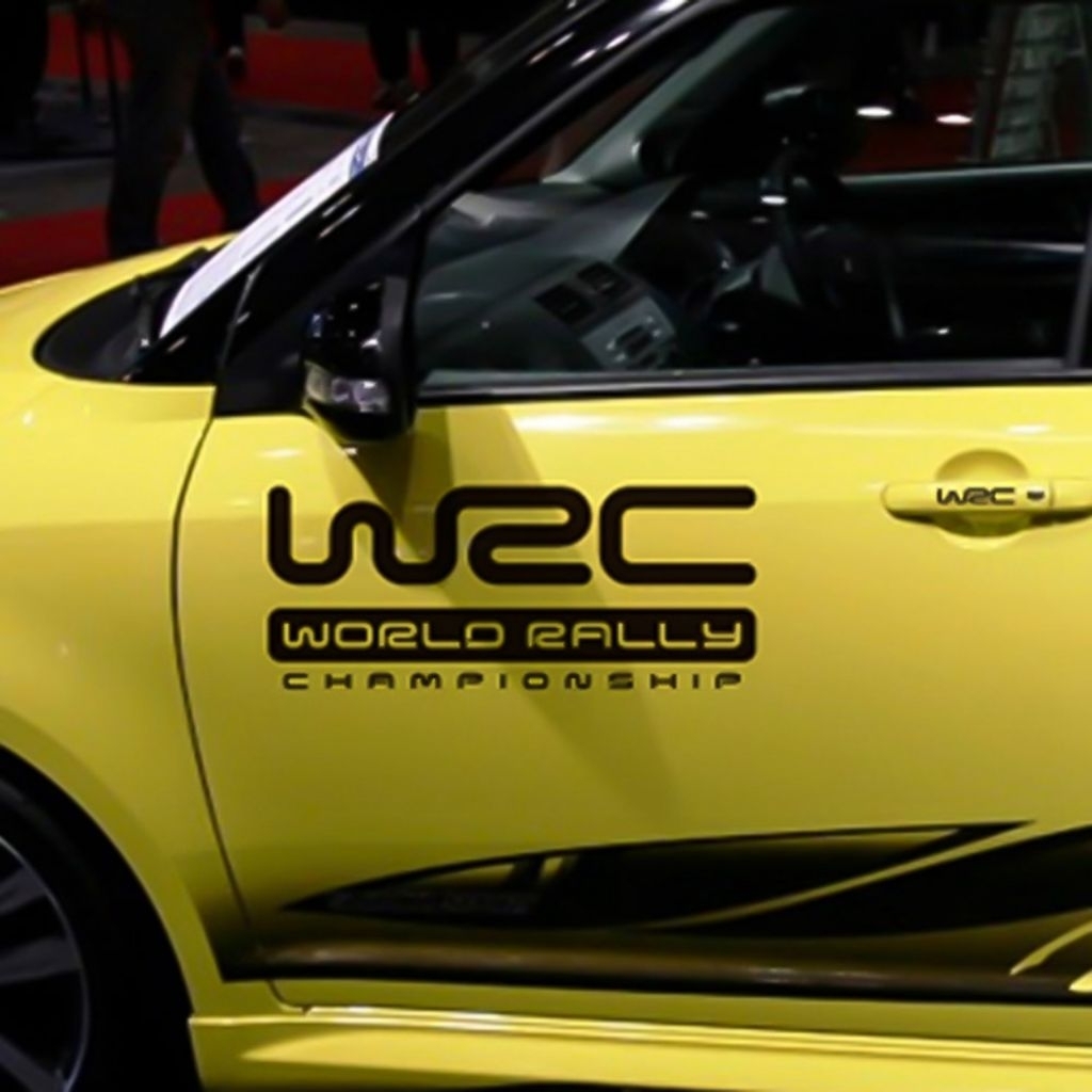WRC hologram stickers for car bodies look cool and cool | Shopee Malaysia