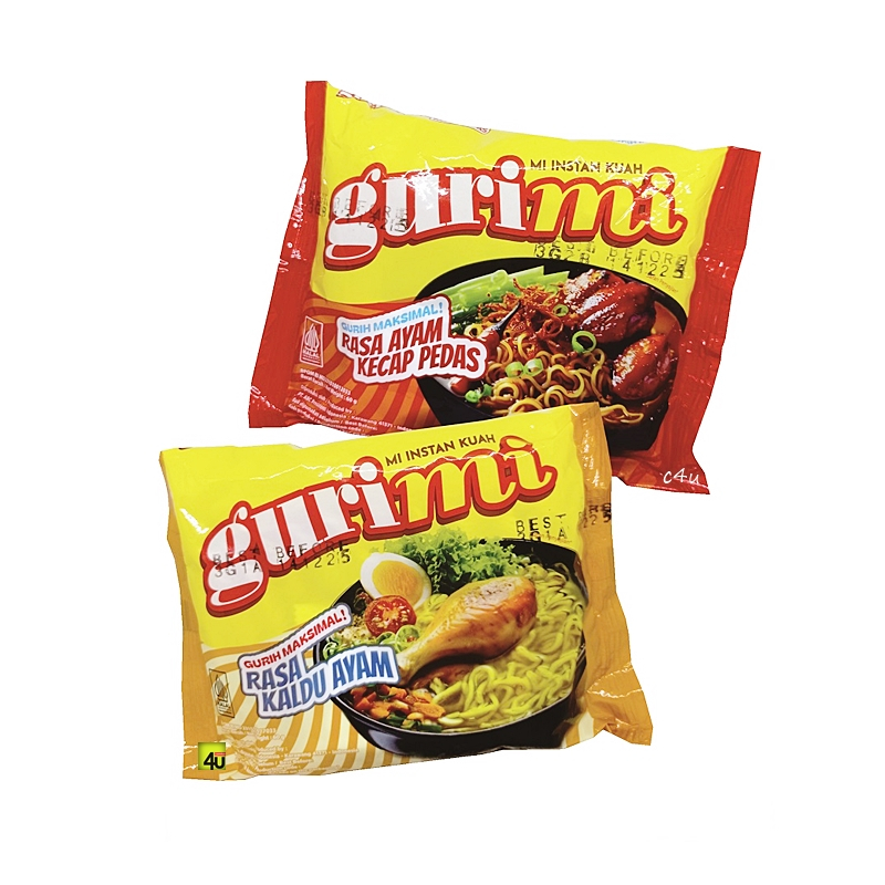 Gurimi - PAS Portion Instant Noodles - 1 bks | Shopee Malaysia