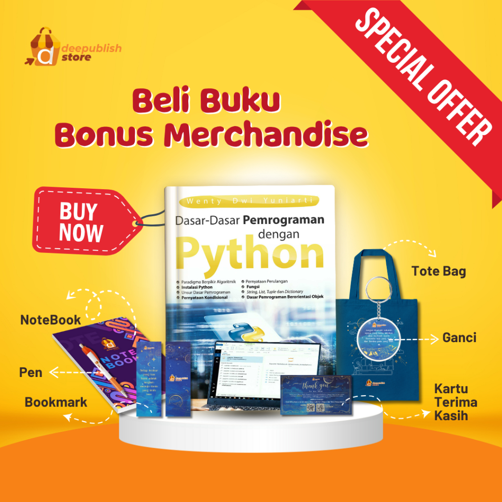 (SPECIAL OFFER) Deepublish - Basic Book - Basics of Programming With Python | Shopee Malaysia