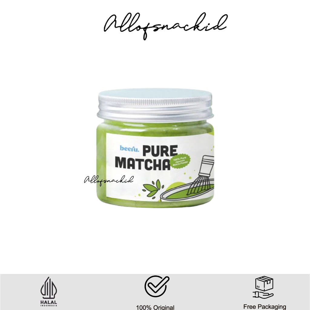 Beeru - Pure Matcha Powder - 50gr & 100gr - 100% Japanese Premium ...