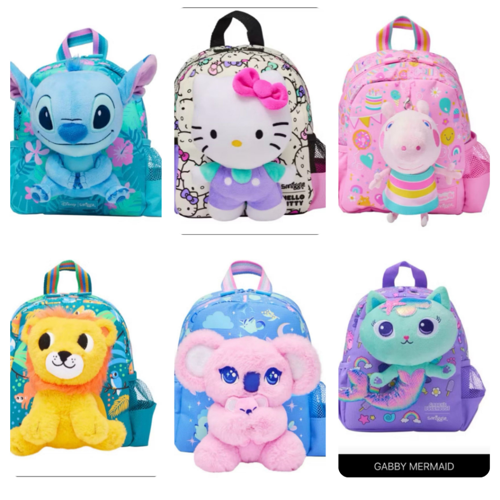 Kiddikiddo Smiggle backpack/backpack for kindergarten/preschool with ...