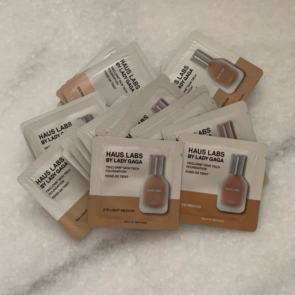 HAUS LABS BY LADY GAGA Triclone Skin Tech Medium Coverage Foundation ...