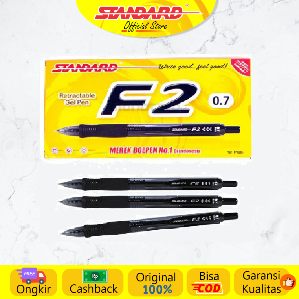 Standard - Pen F2 0.7 (Pen, Pen, Ballpoint, Stationery) | Shopee Malaysia