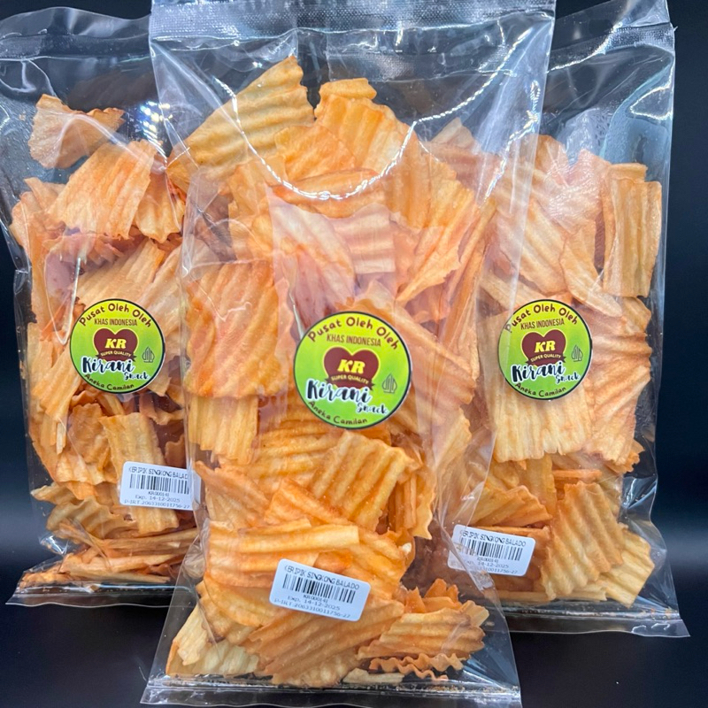 Crispy AND DELICIOUS BALADO CASSAVA CHIPS | Shopee Malaysia
