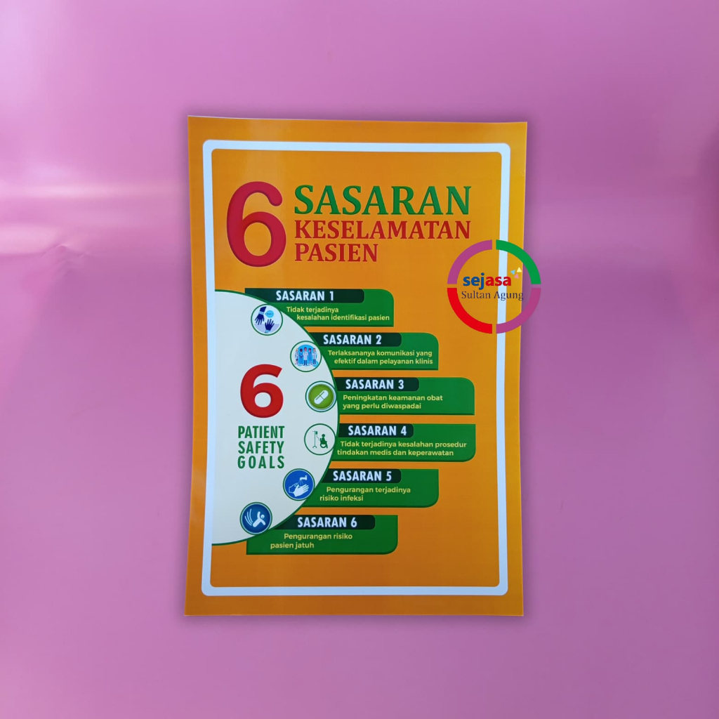 Poster of 6 Patient Safety Goals | Poster of 6 Patient Safety Goals ...