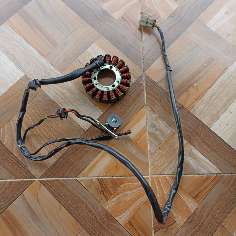 Original spool stator comp spool set pulser Minerva megelli 250 gen 1 ...