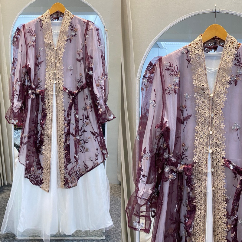 Hera OUTER DRESS (OUTER+INNER) || Wedding DRESS || Busui DRESS || Eid ...