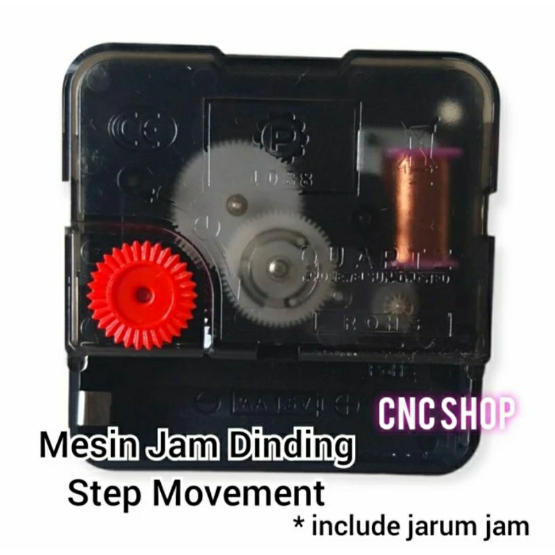 MESIN Pioneer Original Quartz Step Movement Wall Clock Movement ...