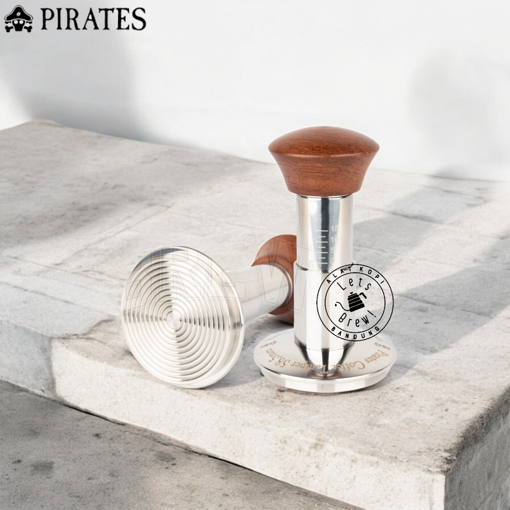 Pirates Force Impact Tamper Pressure Constant 3.0 Ripple base / Coffee ...
