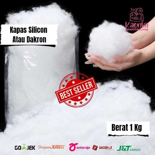 Grade A Silicone Dacron / Grade AAA HCS Contents 1Kg (1000 Gr) | Shopee ...