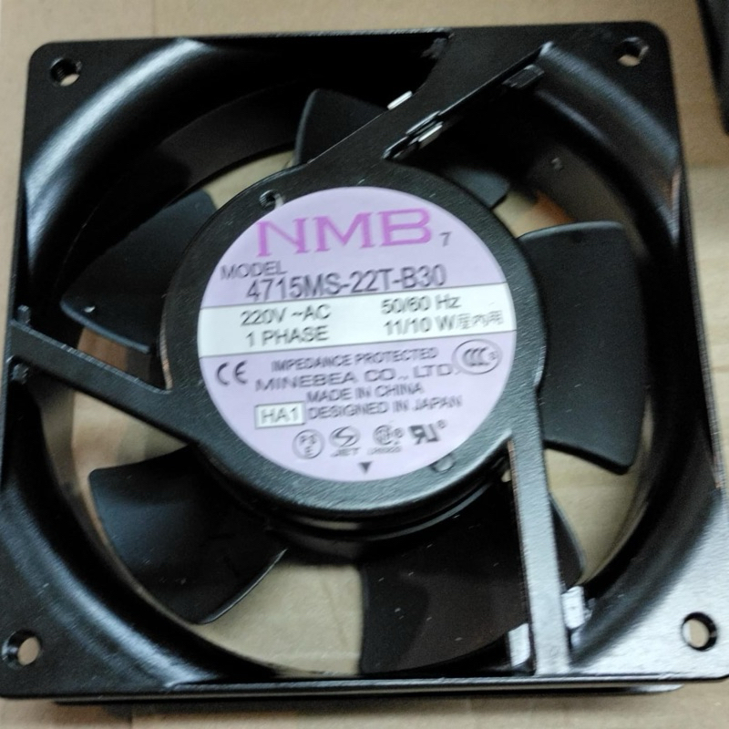 Ac cooling box NMB 12X12cm 4" inch 4715MS-22T-B30 220v 1phase | Shopee ...