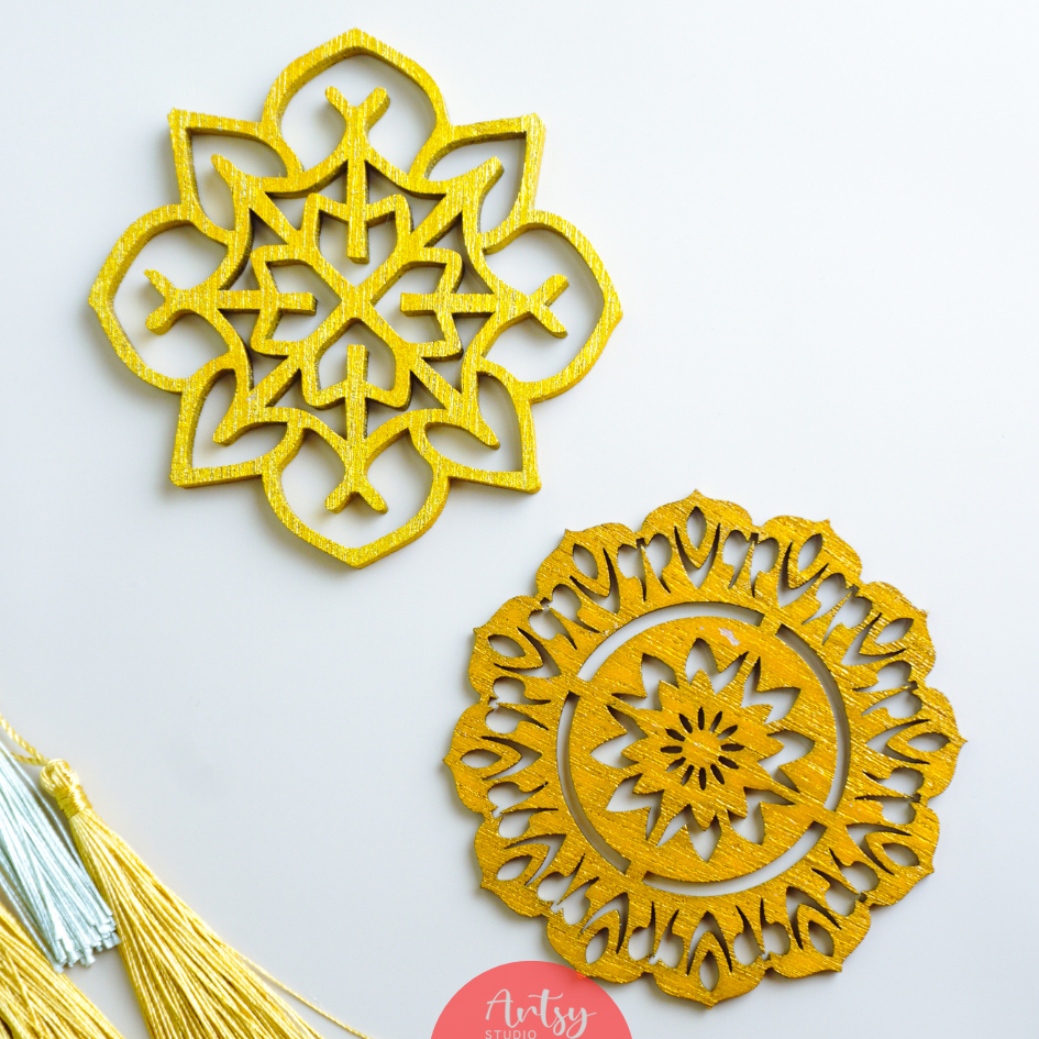 Artsy STUDIO - Coasters for Eid Al-Fitr Ornaments Hampers Islamic ...