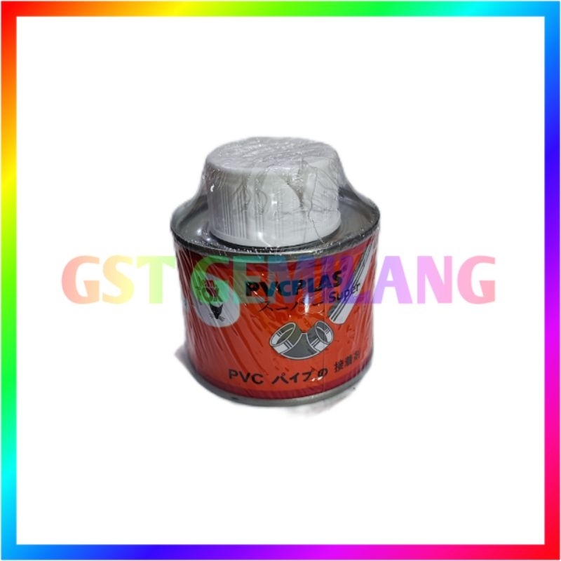 Pvc PIPE GLUE CANNED PVCPLAS SUPER 100G 100 GRAM | Shopee Malaysia