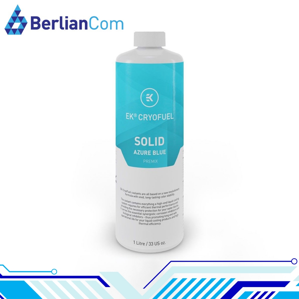 Ekwb EK CryoFuel Solid Azure Blue (Premix 1000mL) | Shopee Malaysia