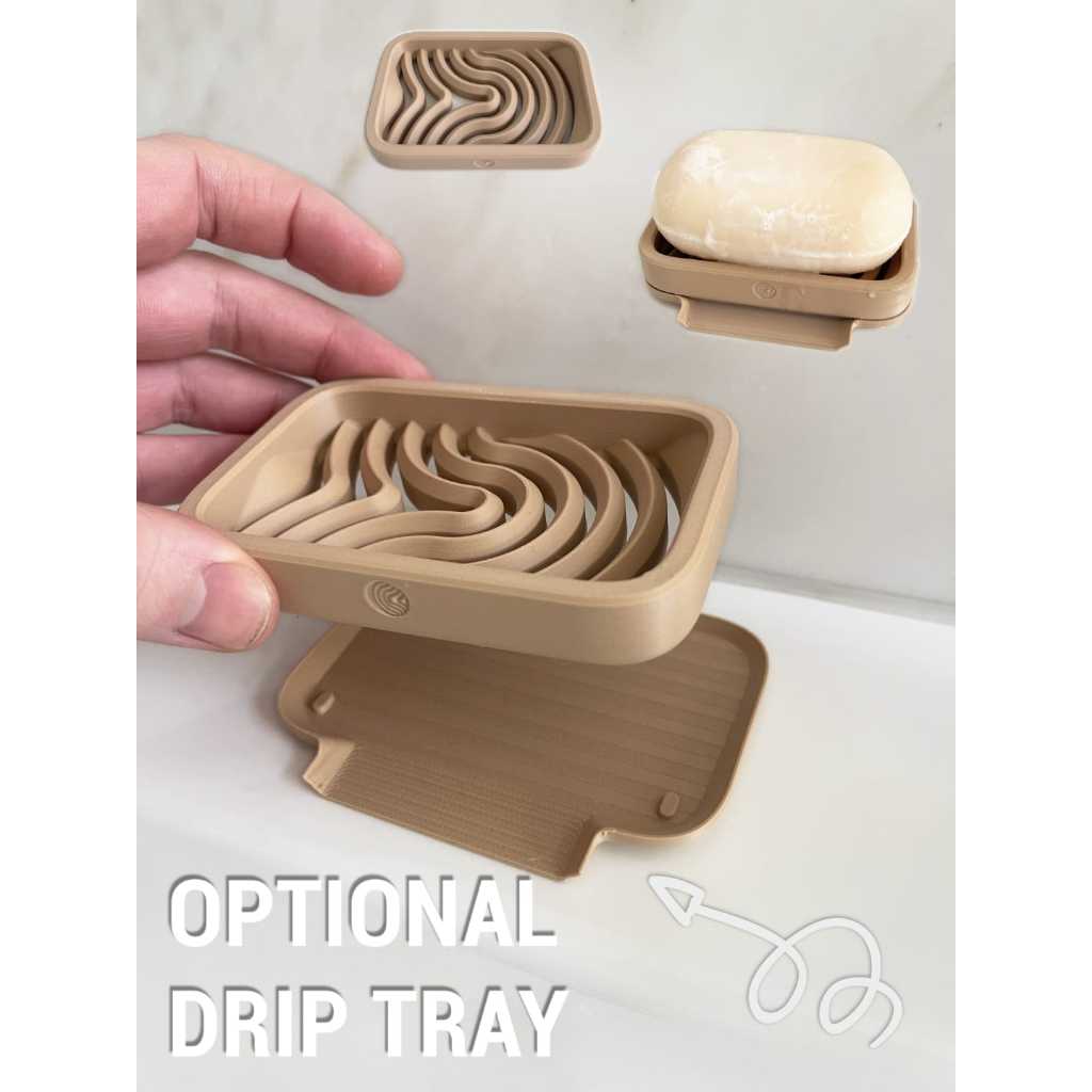 Soap Tray - With Optional Drip Tray | Shopee Malaysia