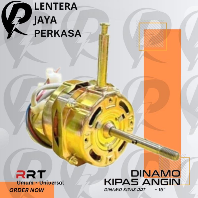 Universal STANDING FAN DYNAMO / RRT 16 inch DOUBLE BEARING | Shopee ...