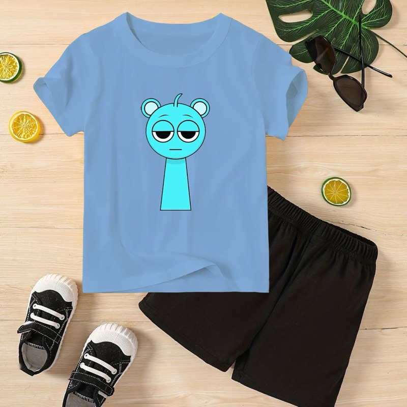 Sprunki Sky Blue Children's SET (2-10 Years) | Shopee Malaysia