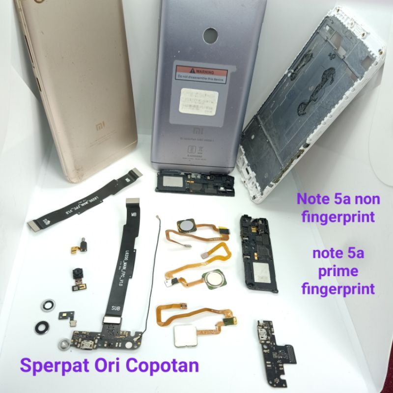 MESIN Sperpat Xiaomi redmi note 5a / note 5a prime Buzzer Loudspeaker ...