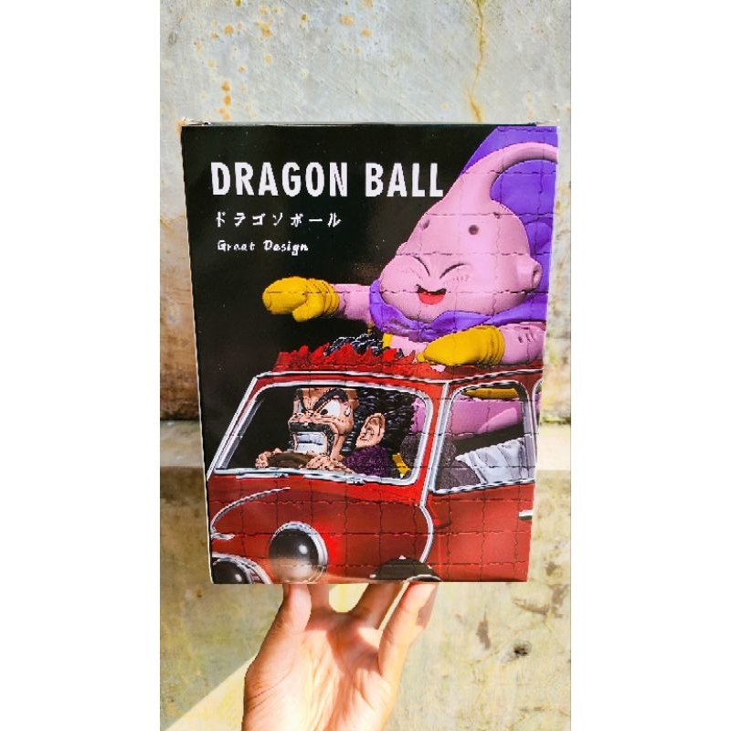 DRAGON BALLS GREAT Design - MORRIS MINI WITH FIGURE MOJIN BUU & MR ...