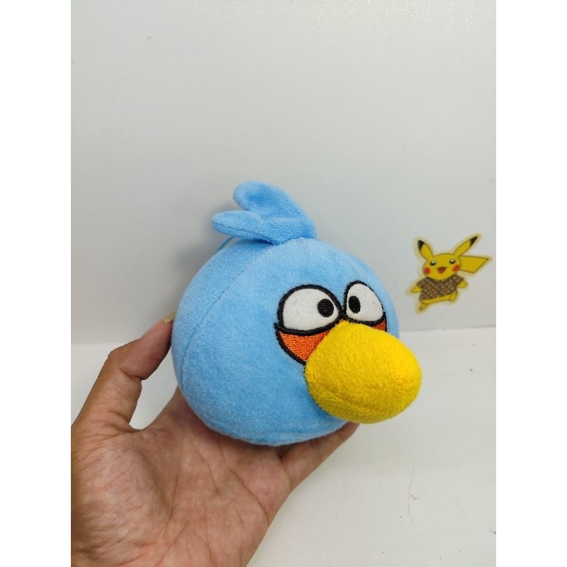 Angry bird blue doll, original angrybird brand, faded | Shopee Malaysia