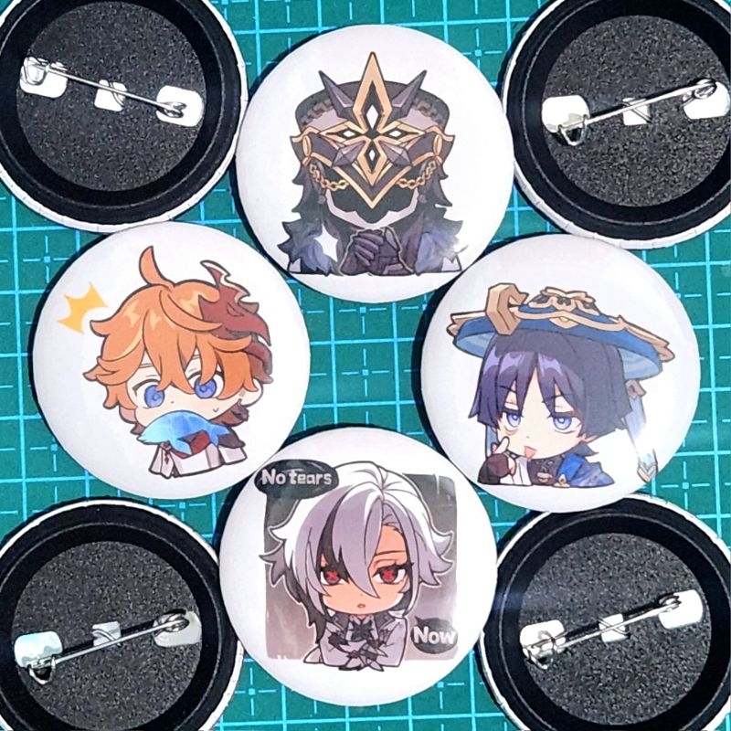 [Childe / Arlecchino / Wanderer / Capitano] Genshin Impact - Pin Up ...